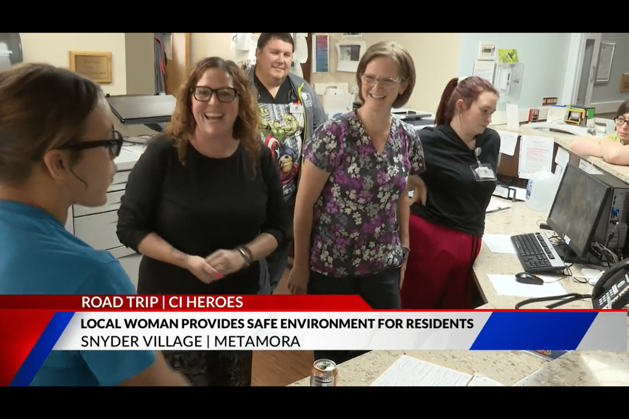 Snyder Village Employee Awarded WMBD CI Hero - Snyder Village